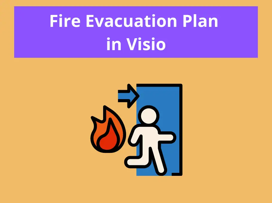 Fire Evacuation Plan in Visio | Computergaga