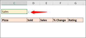 Sort by Drop Down List in Excel | Computergaga