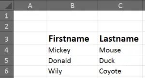 Separate Text into Different Cells | Computergaga