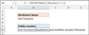 TEXTBEFORE and TEXTAFTER Functions | Computergaga