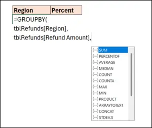 Mastering the PERCENTOF Function in Excel: A Step-by-Step Guide